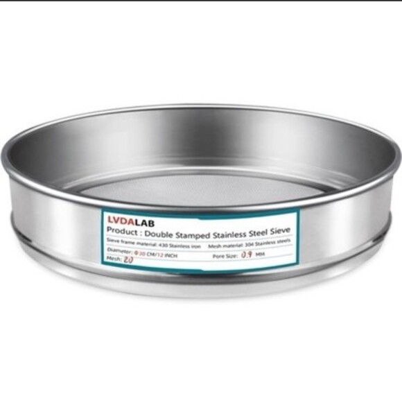 Other | 34 Stainless Steel Lab Sieve Screen Mesh 50 Mesh 0355mm ...
